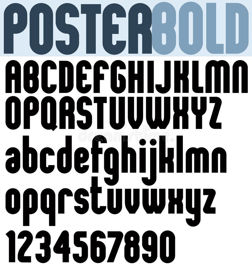 Bold Extensive Font Stock Illustrations – 24 Bold Extensive Font Stock ...
