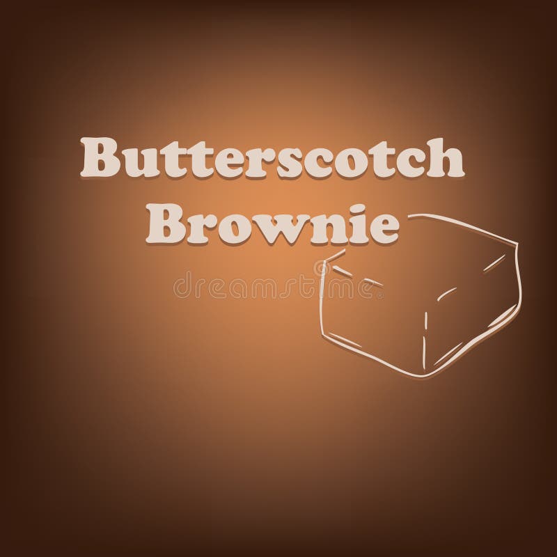 Butterscotch Brownie Stock Illustrations – 132 Butterscotch Brownie ...