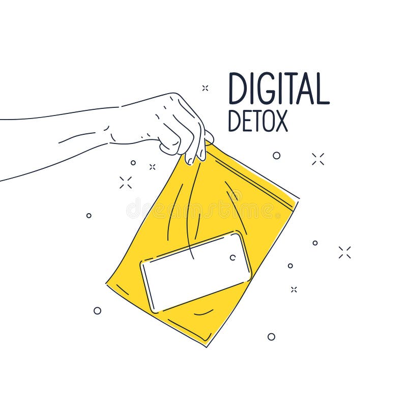 The Poster Calls for Reducing Dependence on Gadgets. Mobile Digital ...