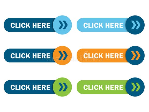 Poster of CLICK HERE Web Buttons Stock Illustration - Illustration of ...