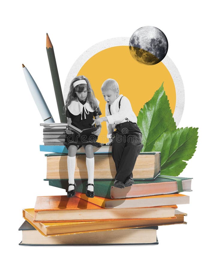 Poster. Contemporary Art Collage Stock Image - Image of september ...