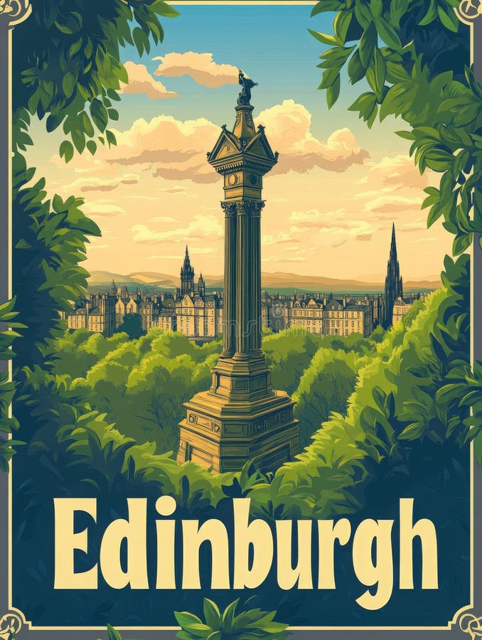 Discover the Charm of Edinburgh through this Vibrant Mid-century Modern ...