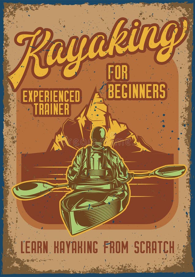 Kayak Poster Stock Illustrations – 793 Kayak Poster Stock Illustrations ...