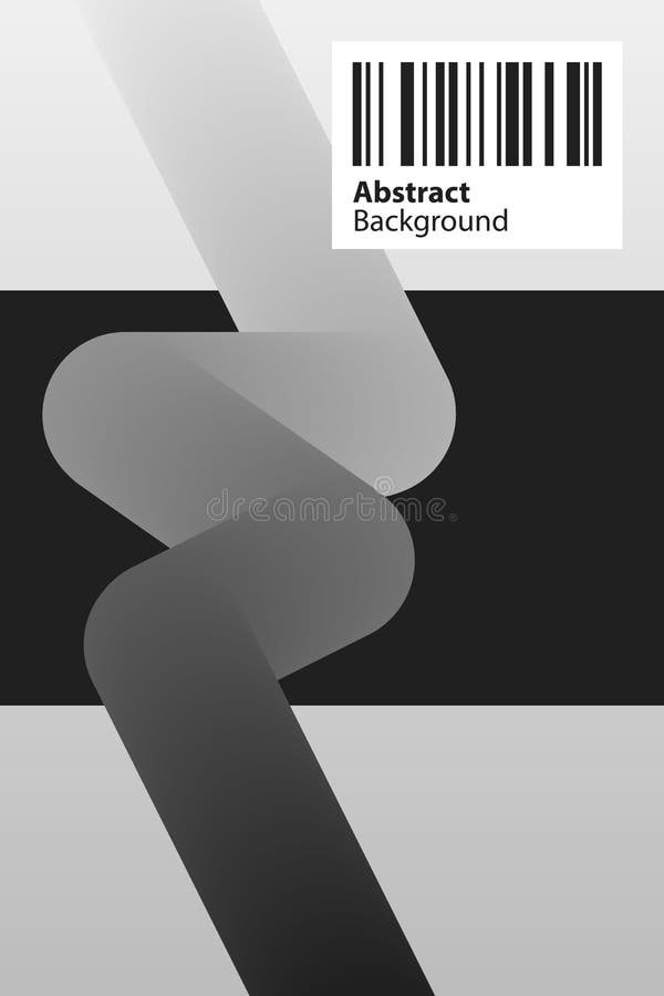 Poster Design with Weird Isometric Element in Modern Style Stock Vector ...