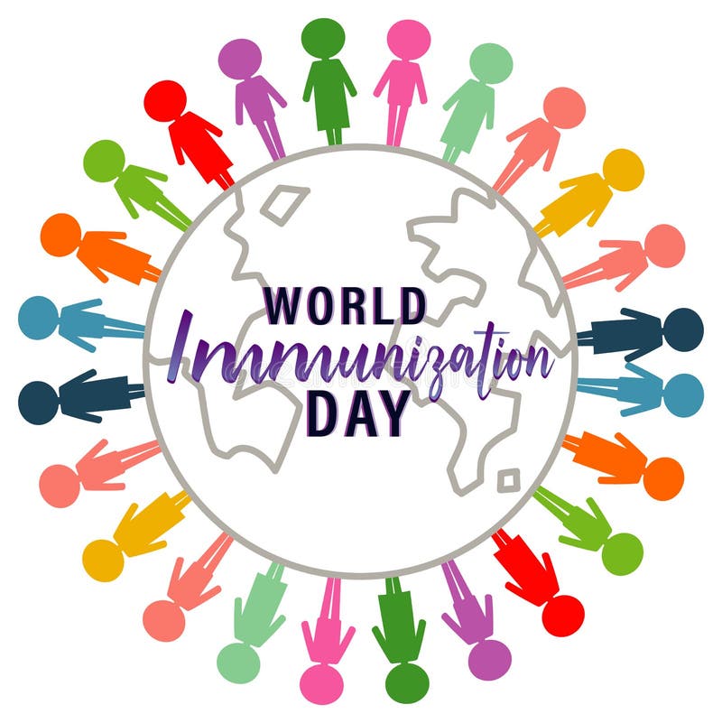 Poster Design for World Immunization Day Stock Vector - Illustration of ...