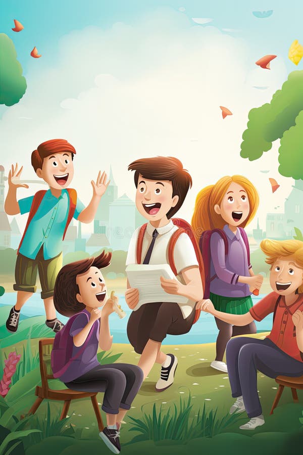 The Poster Designed for the Children S School. Back To School, Kids ...