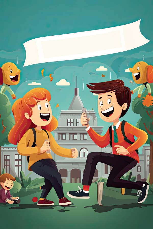 The Poster Designed for the Children S School. Back To School, Kids ...