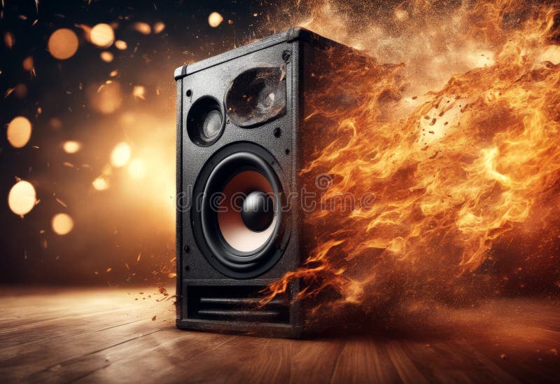 Poster Dpi Speaker Dj Elements Vertical High Exploding Size Space ...