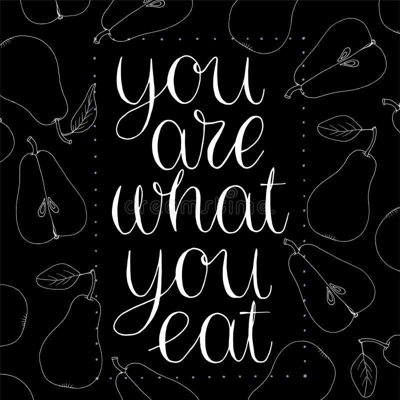 Hope Text Calligraphy with Decor Elements Vectorposter about Eat with ...