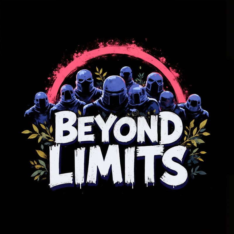 A Poster of a Group of People with the Words Beyond Limits Written in ...