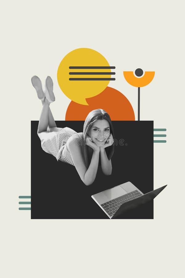 Poster Image Picture Collage of Lovely Girl Lying Outside Nature Summer ... Poster Image Picture Collage of Lovely Girl Lying Outside Nature Summer ...