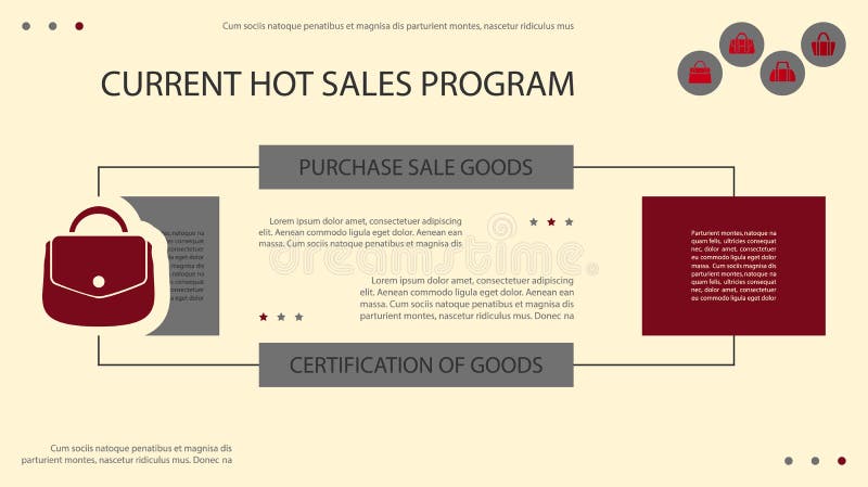 Poster Infographics Information Business Modern Design Set Proposal ...