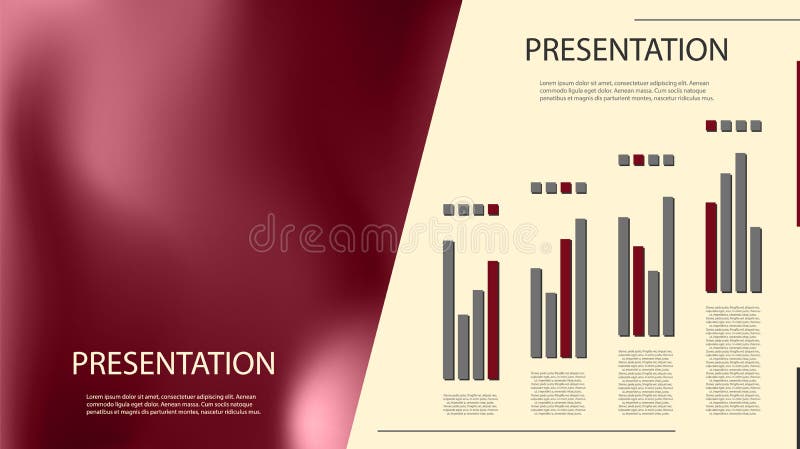 Poster Infographics Information Business Modern Design Set Proposal ...