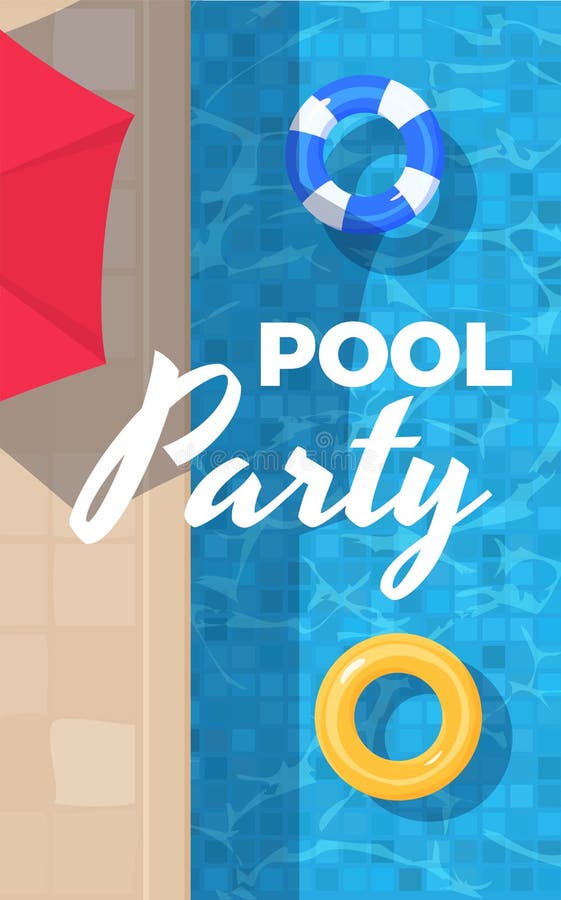 Pool Party Invitation Card Stock Illustrations 1 655 Pool Party