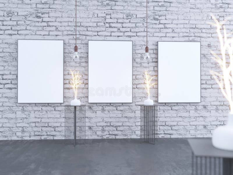 Poster Layout, Template Template on White and Black Background, Ready ...