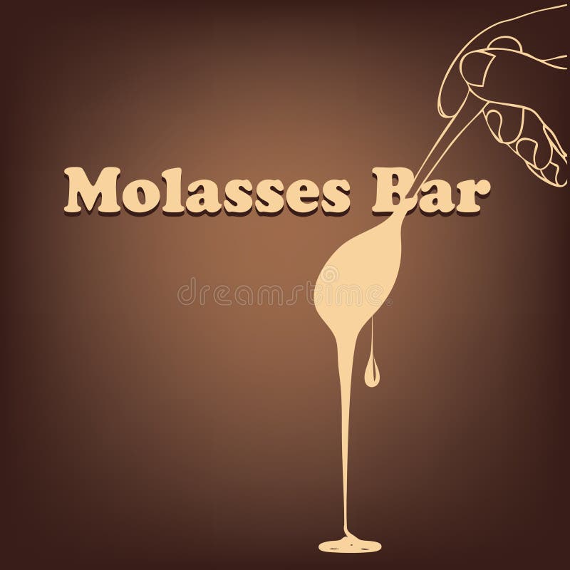 Poster Molasses Bar stock vector. Illustration of dart - 268791887
