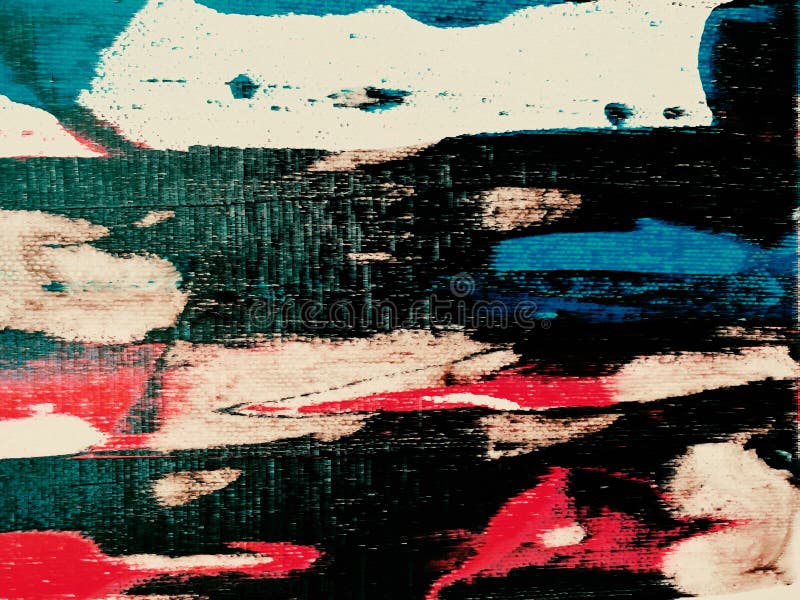 Poster Paint Effect Template for Designing Purpose. Stock Image - Image ...