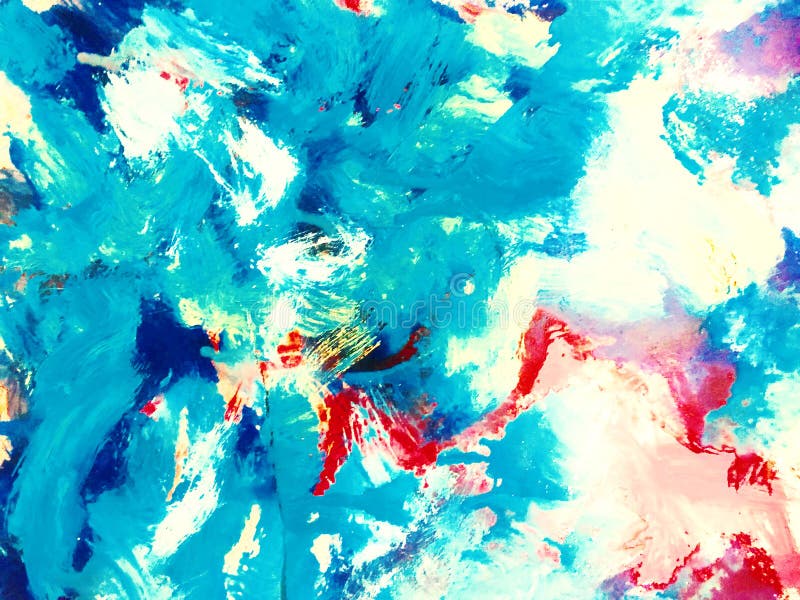 Poster Paint Effect Template for Designing Purpose. Stock Image - Image ...