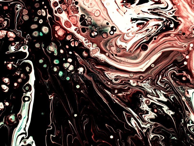 Poster Paint Effect Template for Designing Purpose. Stock Image - Image ...