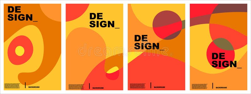 Colorful Abstract Flat Background for Banner, Poster, Template ...