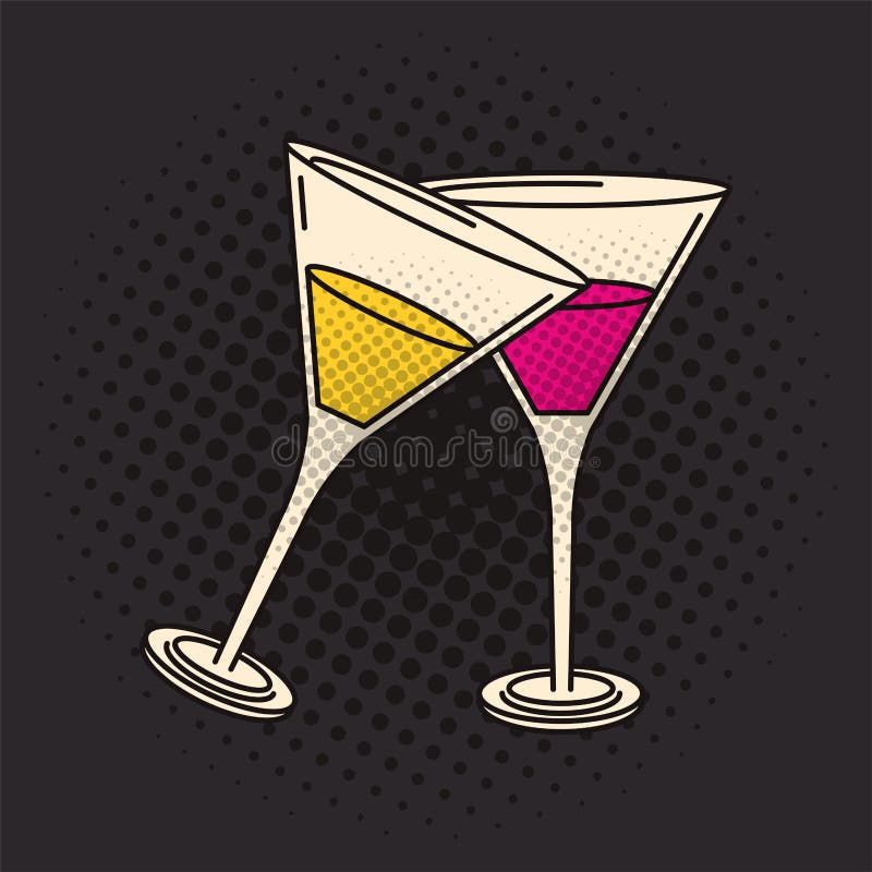 Pop Art Cocktail Stock Illustrations 2 668 Pop Art Cocktail Stock