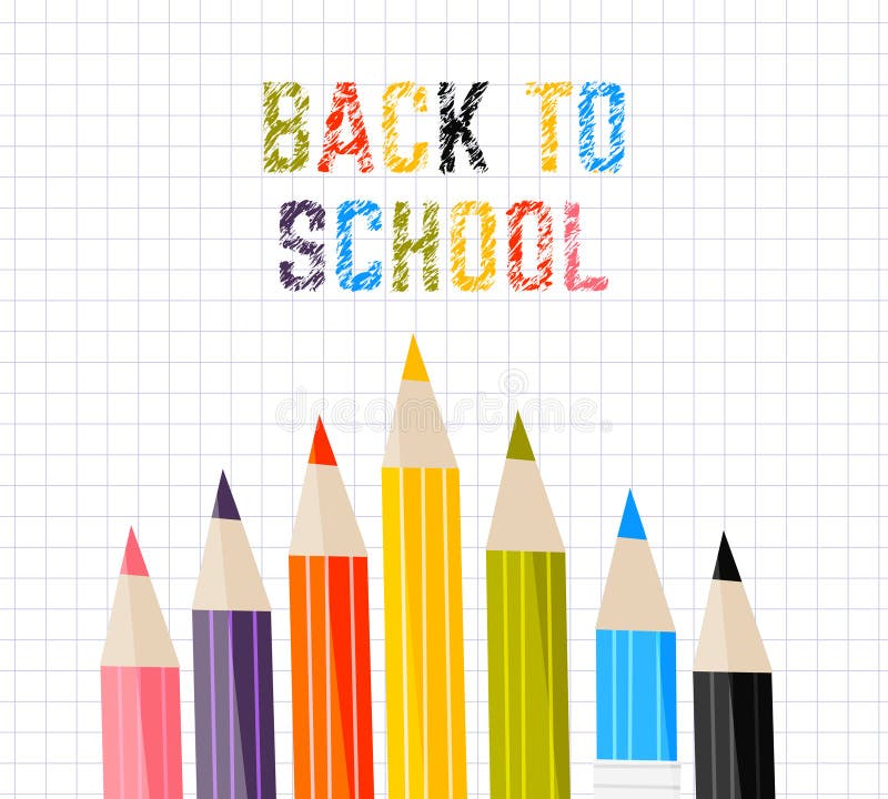 Poster School Educational Back To School Written on Paper in a Cage ...