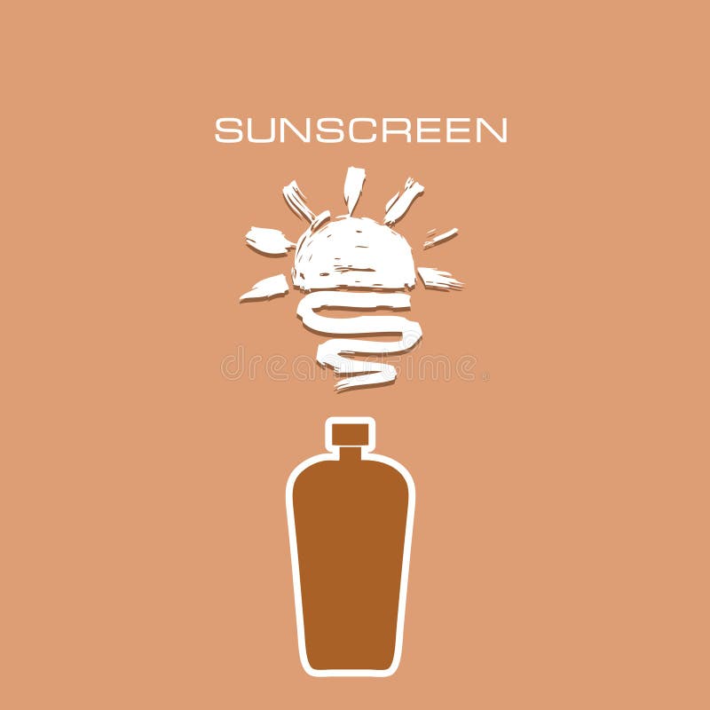 Poster for Sunscreen Season Stock Vector - Illustration of bottle ...