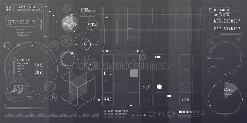 Data Control Panel Icon, Black Vector Sign with Editable Strokes ...