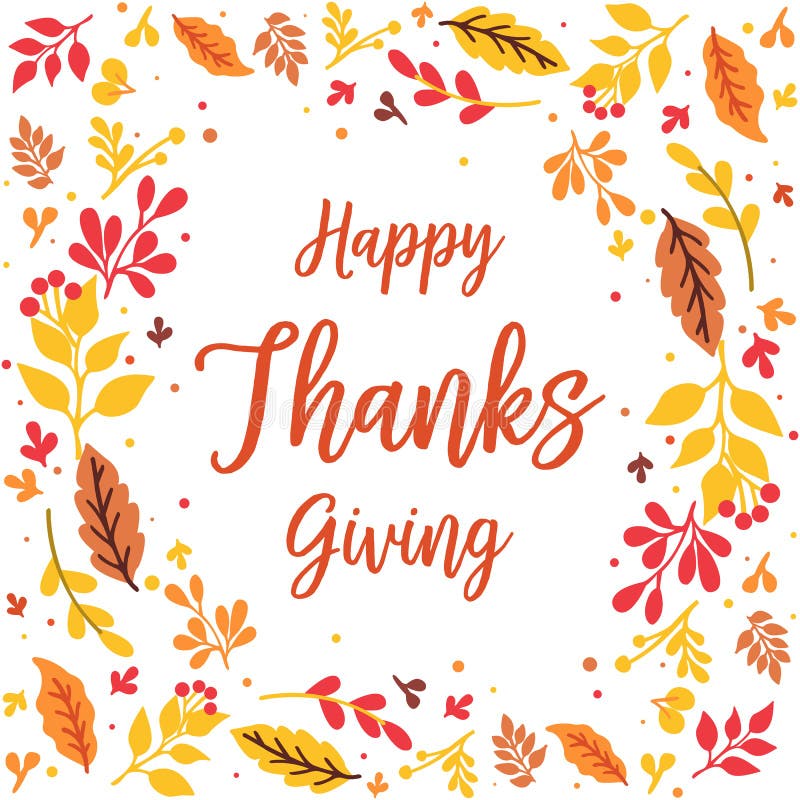 Poster Thanksgiving, with Texture Wallpaper of Autumn Leaves Frame ...