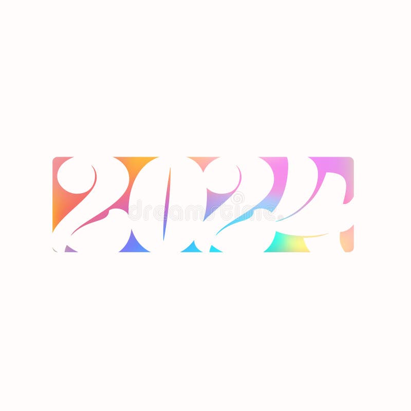 Colorful Gradient 2024 Wall Calendar Design Stock Illustrations – 17 ...