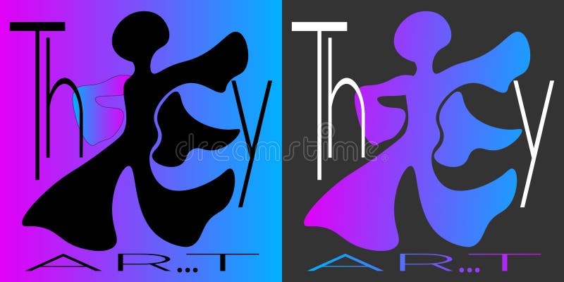 Posters Logo Words from 2019 they are Abstract Lettering Stock Vector ...