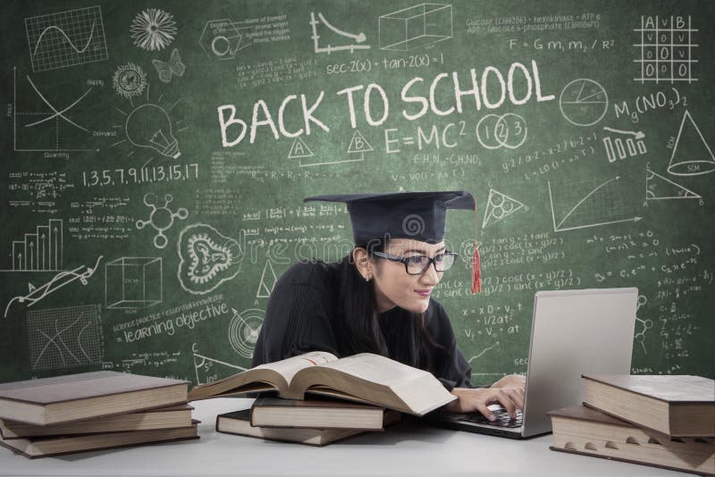 Postgraduate Studying in Class 3 Stock Photo - Image of class, book ...