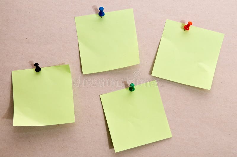 Message Board with Pins stock image. Image of line, empty - 4508821