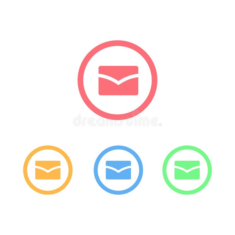 Postlogo eller symbol stock illustrationer. Illustration av modernt ...