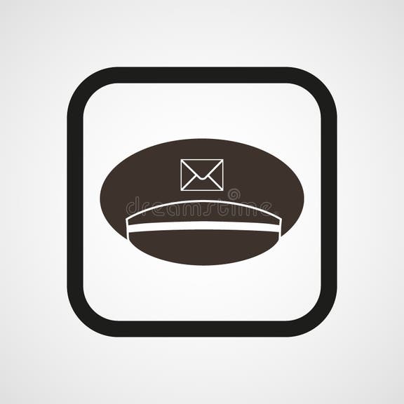 Postman Cap Icon Simple Vector Illustration Stock Illustrations – 66 ...