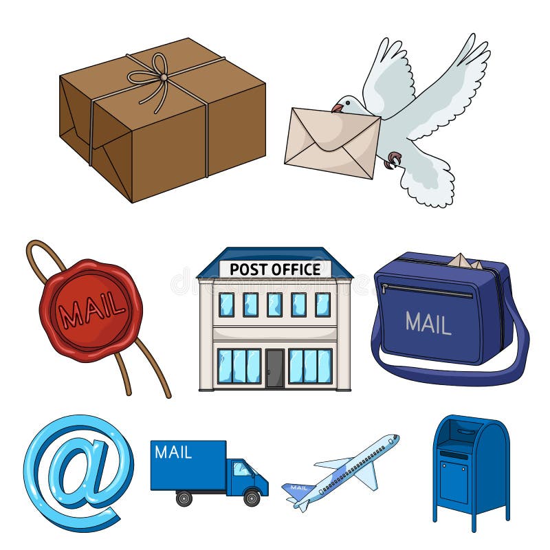 Cartoon Mail Postman Stock Illustrations – 8,543 Cartoon Mail Postman ...