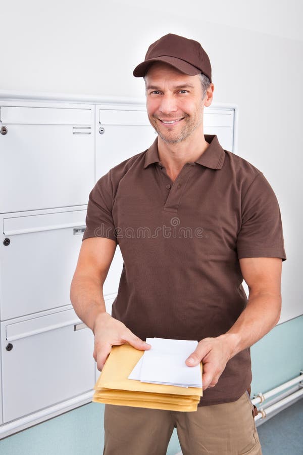 250 Postman Deliver Letters Stock Photos - Free & Royalty-Free Stock ...