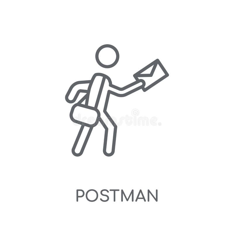 Post Office Icon. Trendy Post Office Logo Concept on White Background ...