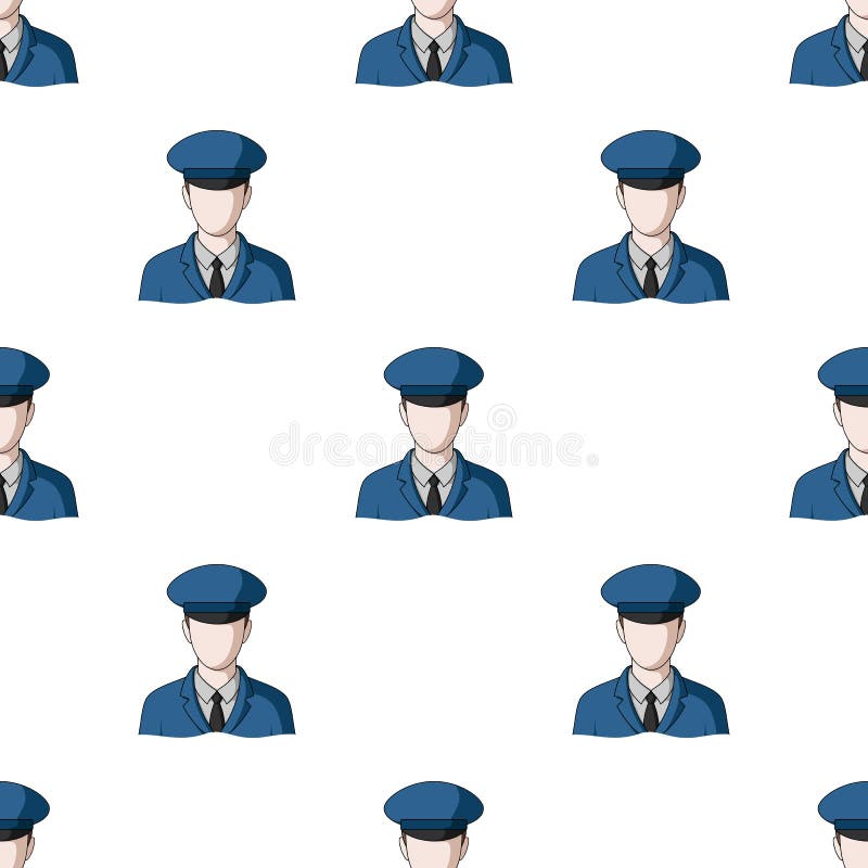 Postman.Mail and Postman Pattern Icon in Cartoon Style Vector Symbol ...