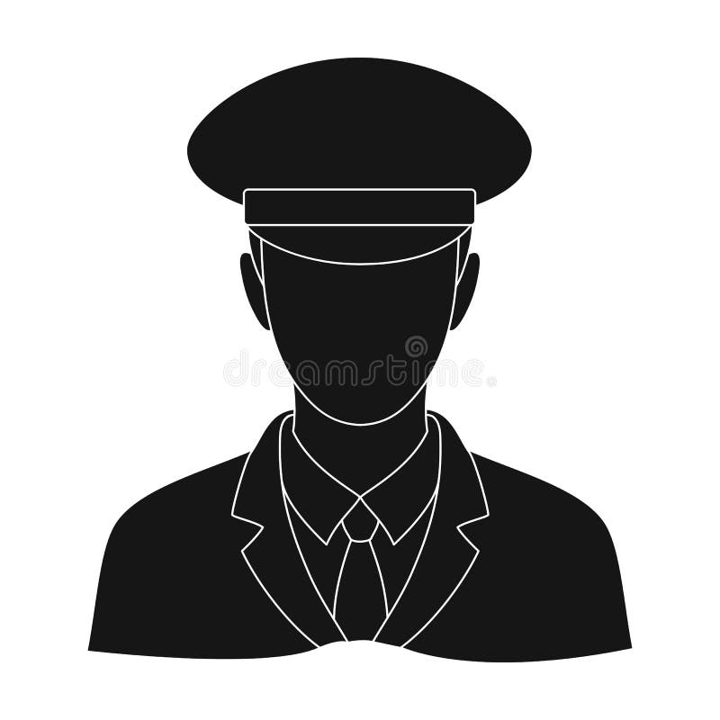 Postman.Mail and Postman Single Icon in Black Style Vector Symbol Stock ...