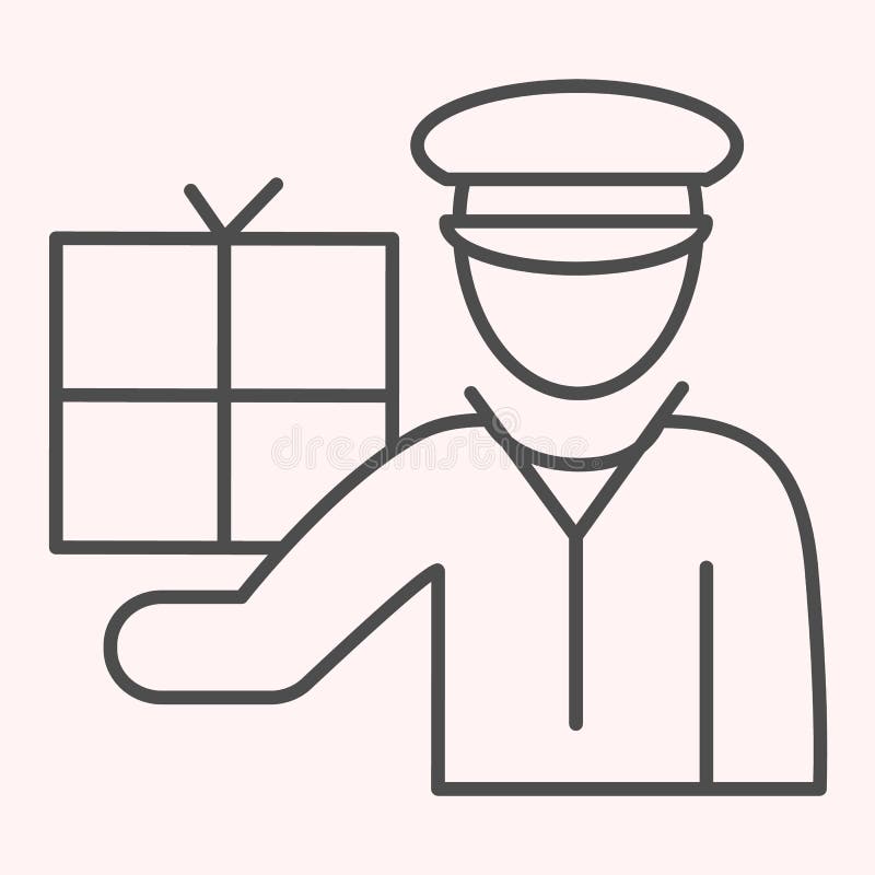 Outline Postman Stock Illustrations – 1,366 Outline Postman Stock ...