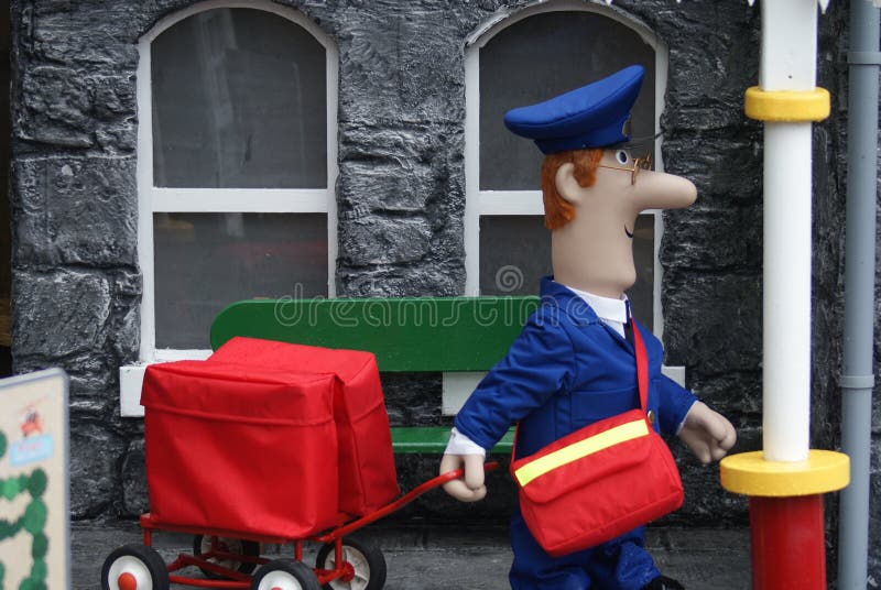 Postman Pat - Village Scenes Editorial Photo - Image of mail, jess ...