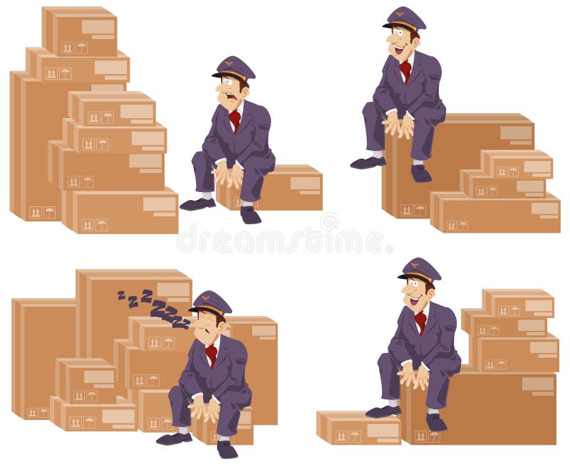 Funny Parcels Stock Illustrations – 104 Funny Parcels Stock ...