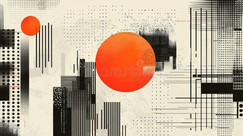 Postmodern Posters and Web Backgrounds with Geometric Designs Stock ...