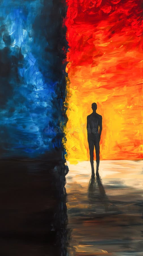 Mental State Manic Depression Contrast Mood Colour Vivid Bright Dark ...