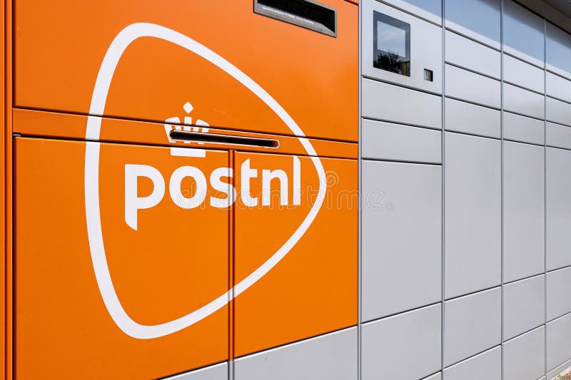 PostNL parcel locker editorial photo. Image of send - 334900916