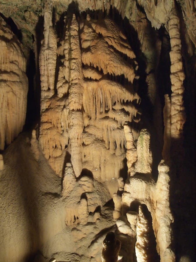 Postojna Cave stock photo. Image of stalactite, darkness - 72613730