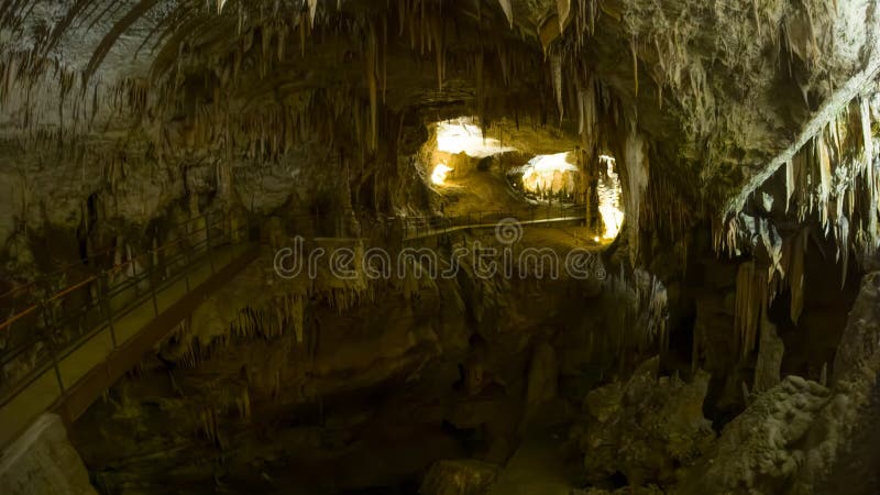 Postojna Cave Slovenian: Postojnska Jama Stock Photo - Image of damp ...