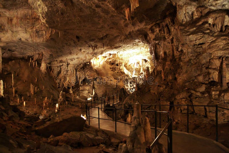 Postojna, Slovenia - 01 May 2018: Postojna Caves in Mountains of ...