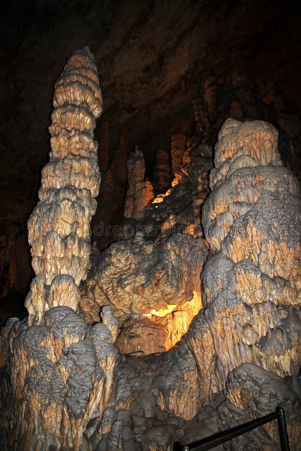 Postojna, Slovenia - 01 May 2018: Postojna Caves in Mountains of ...